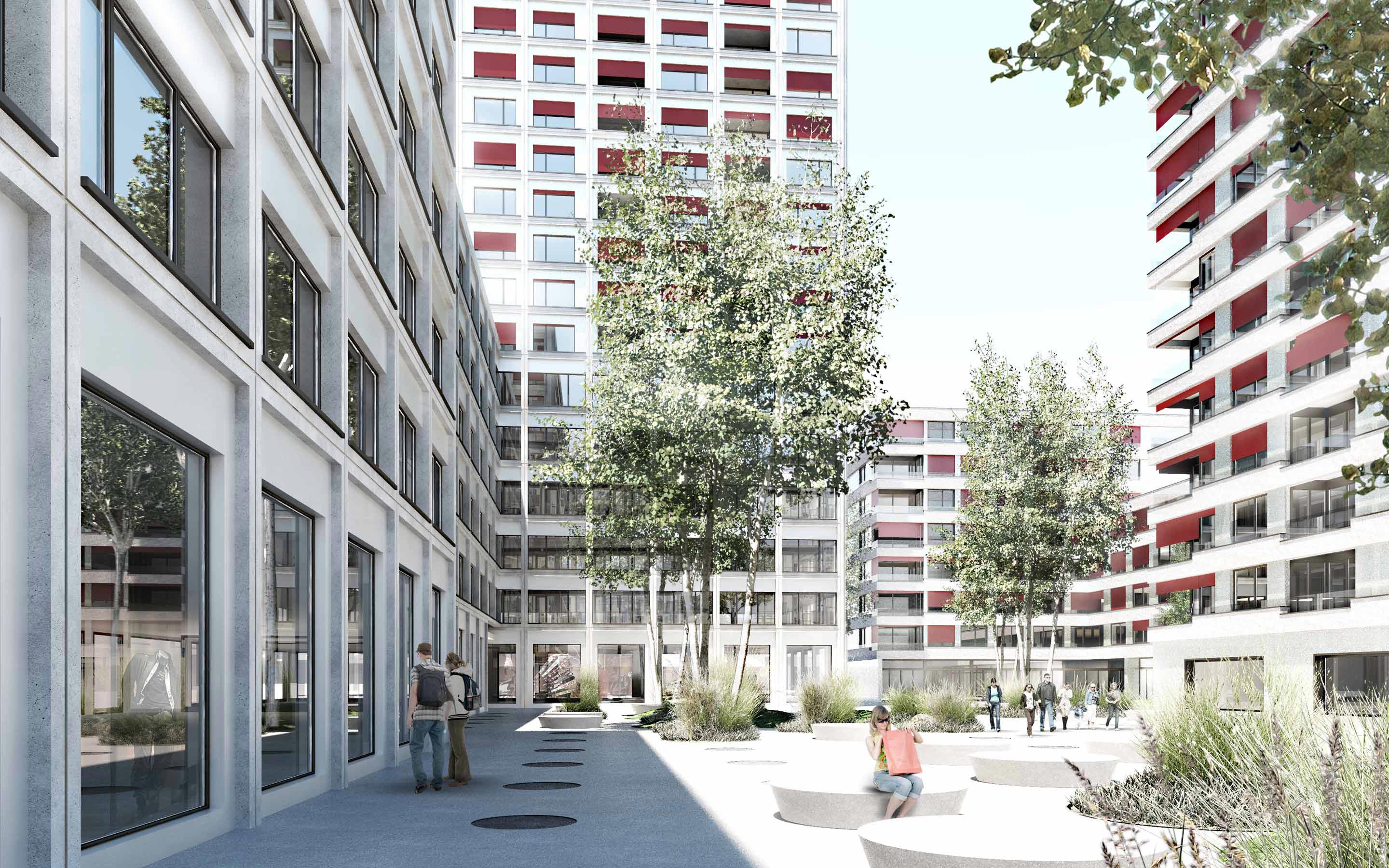 «Vulcano» Areal Vulkanstrasse, Zürich — Züst Gübeli Gambetti