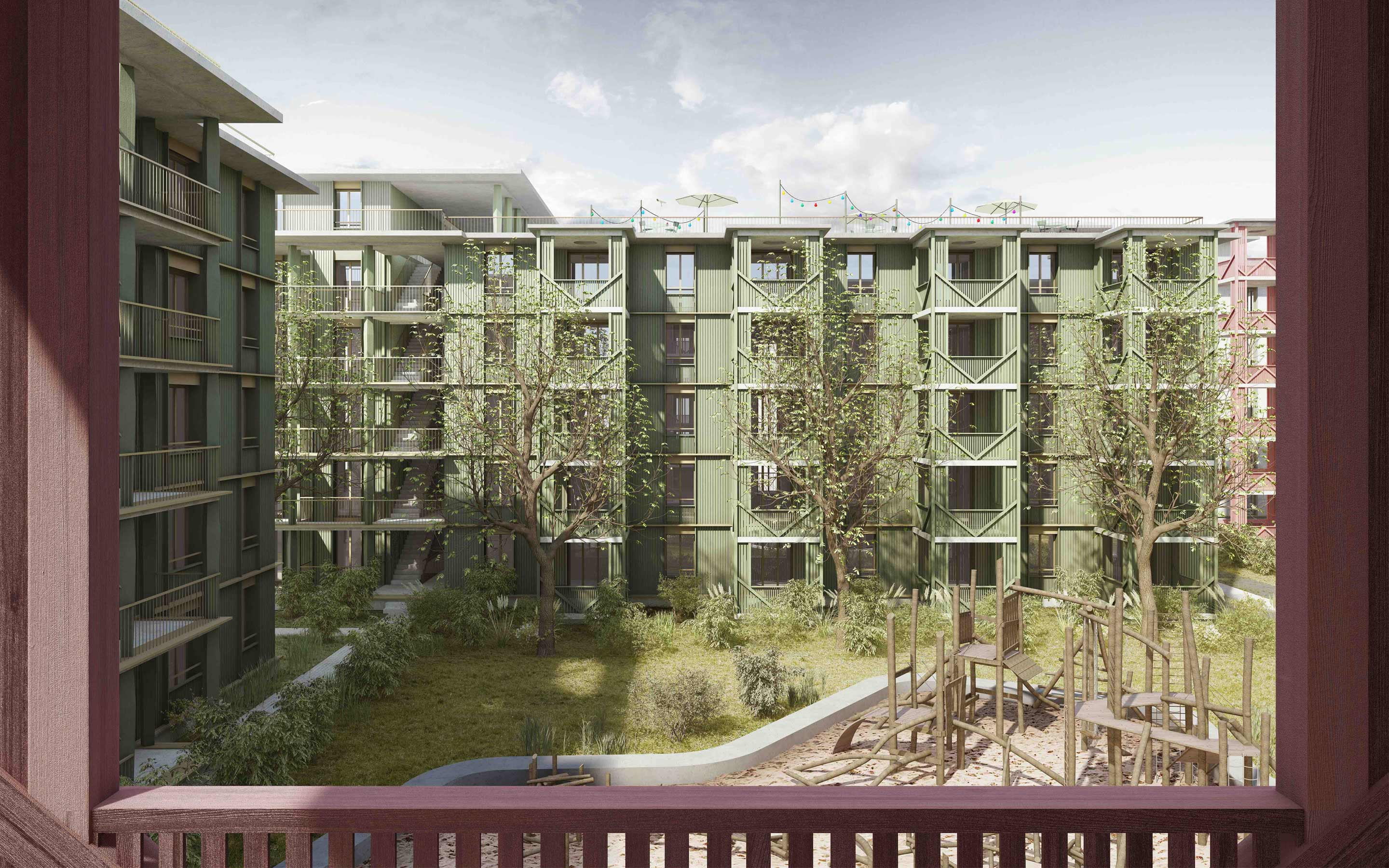 Wohnüberbauung «Sangenfeld West», Weinfelden — Züst Gübeli Gambetti