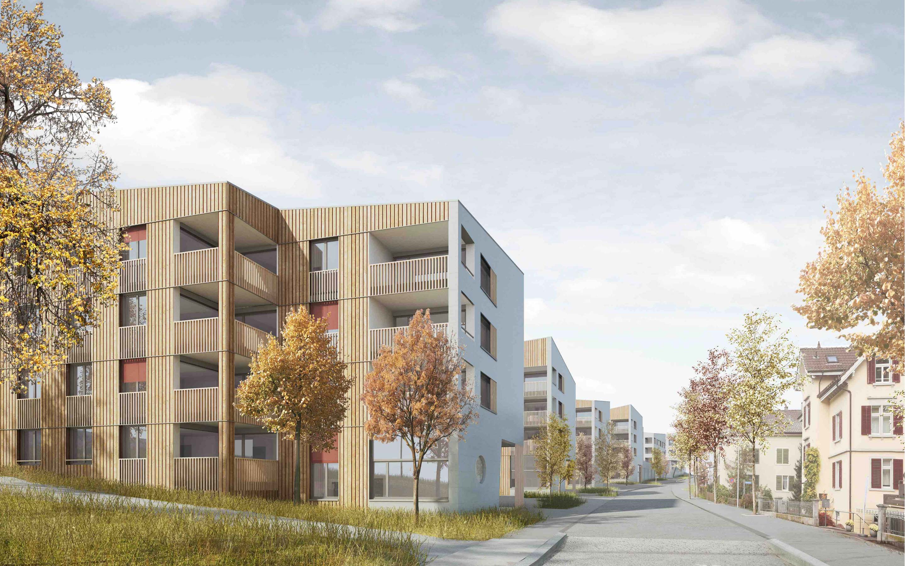 Areal Bahnhof Süd, Rüschlikon — Züst Gübeli Gambetti